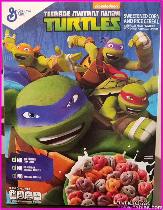 Cereal Review : Teenage Mutant Ninja Turtles Cereal | Diet Coke-Babies
