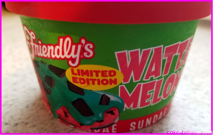 Friendly’s Wattamelon Sundae | Diet Coke-Babies