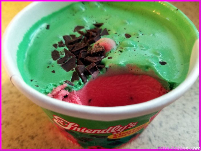 Friendly’s Wattamelon Sundae | Diet Coke-Babies