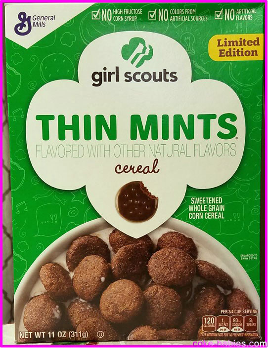 Cereal Review : Girl Scouts Thin Mints & Caramel Crunch Cereals | Diet ...