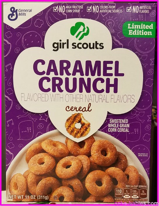 Cereal Review : Girl Scouts Thin Mints & Caramel Crunch Cereals | Diet ...