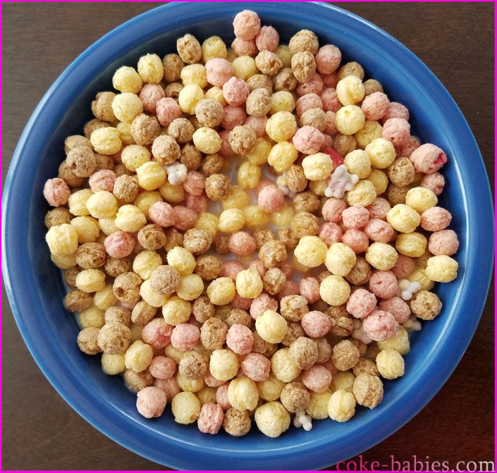 Cereal Review : Dippin’ Dots Cereal | Diet Coke-Babies